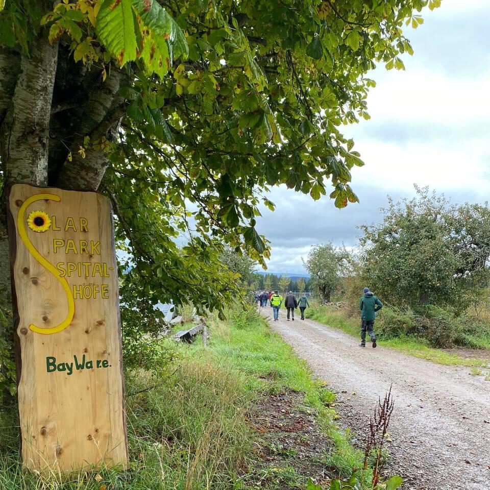 Fesa-Event 2022: Exkursion zum Solarpark Spitalhöfe in Pfaffenweiler, in Villingen-Schwenningen ...